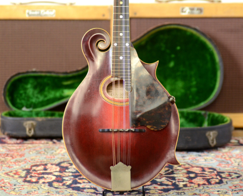 Vintage 1918 Gibson F-4 Mandolin with Geib Case