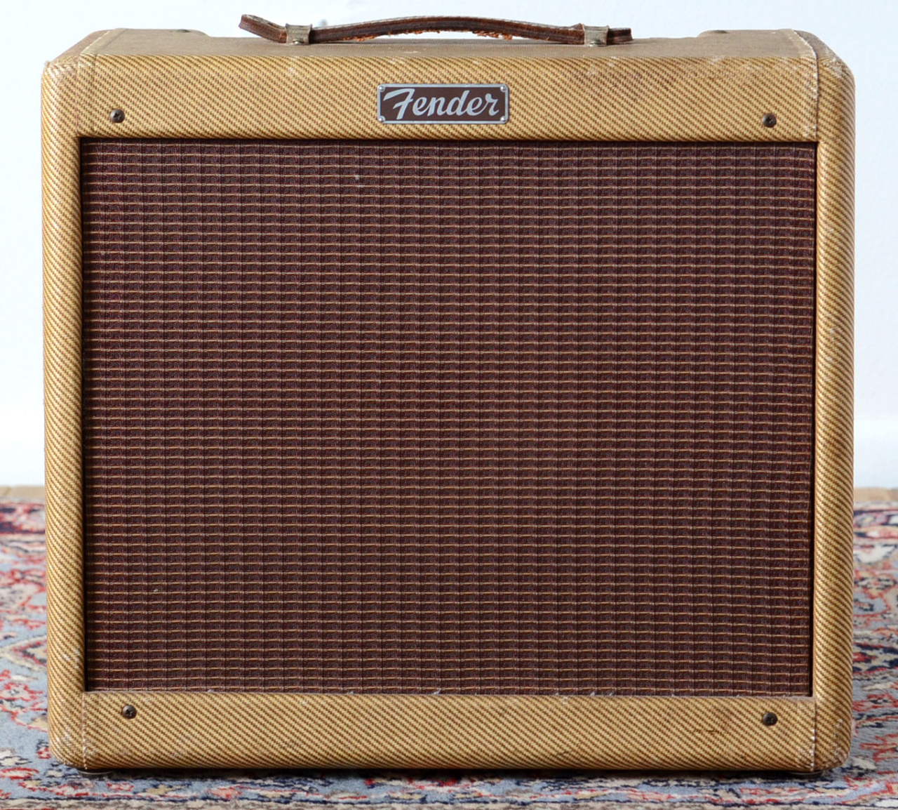 Vintage 1957 Fender Princeton Tweed Amp 5F2-A Circuit