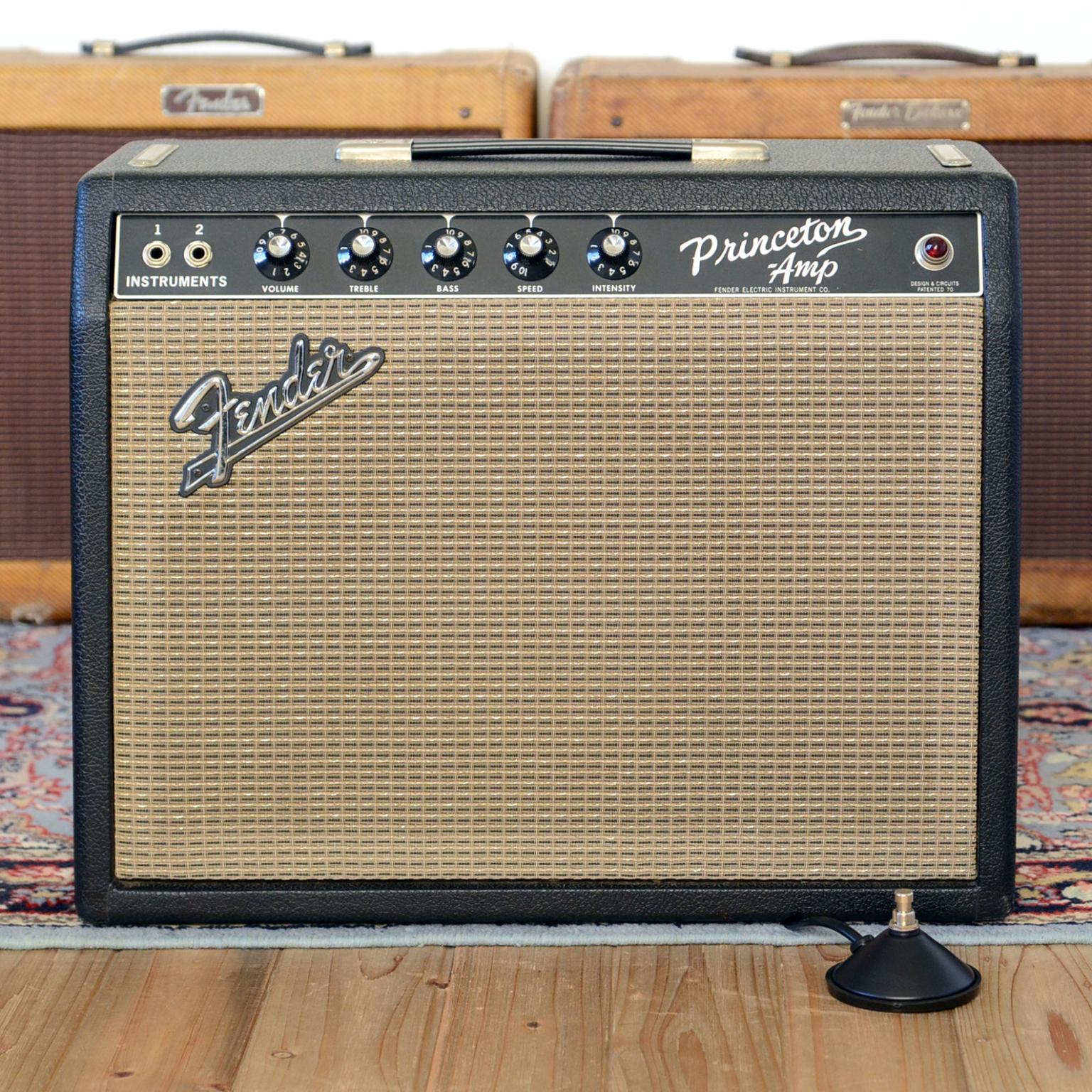 Vintage 1965 Fender Princeton Amplifier AA964