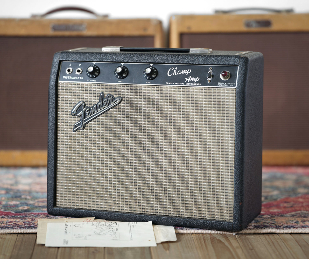 Vintage 1966 Fender Champ Amplifier